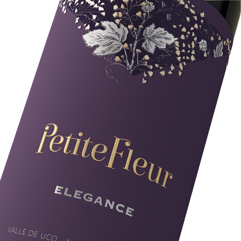 Petite Fleur Elegance 2023: blend premium 80% Merlot y 20% Cabernet ...